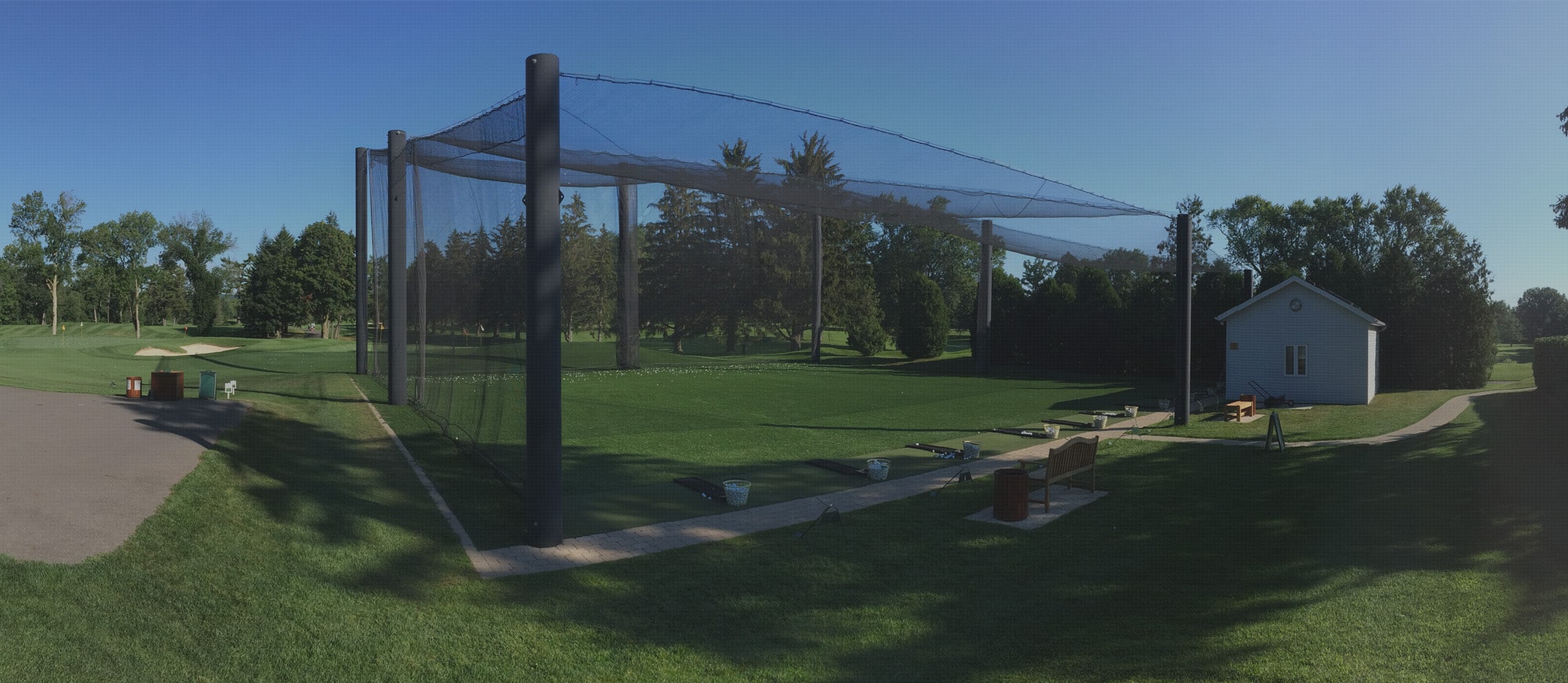 Netted Golf Enclosures | Driving Range Enclosures